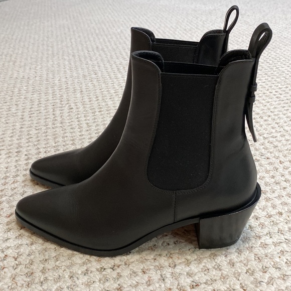 Frame Denim | Shoes | Nwob Frame Le Lexington Chelsea Boots 37eu65us ...